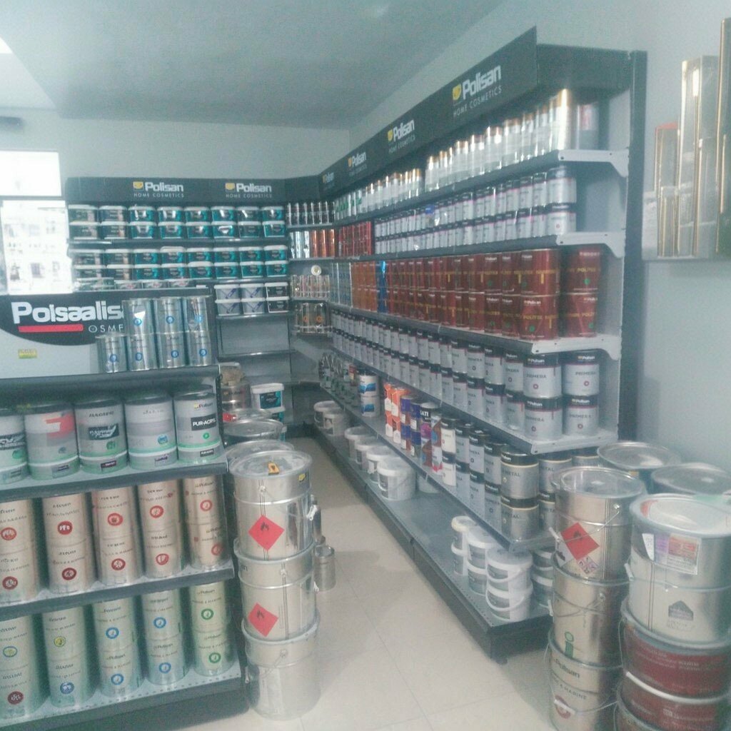 Boya ve cila malzemeleri üretim ve satış yerleri Dem-mar Ticaret, Demre, foto