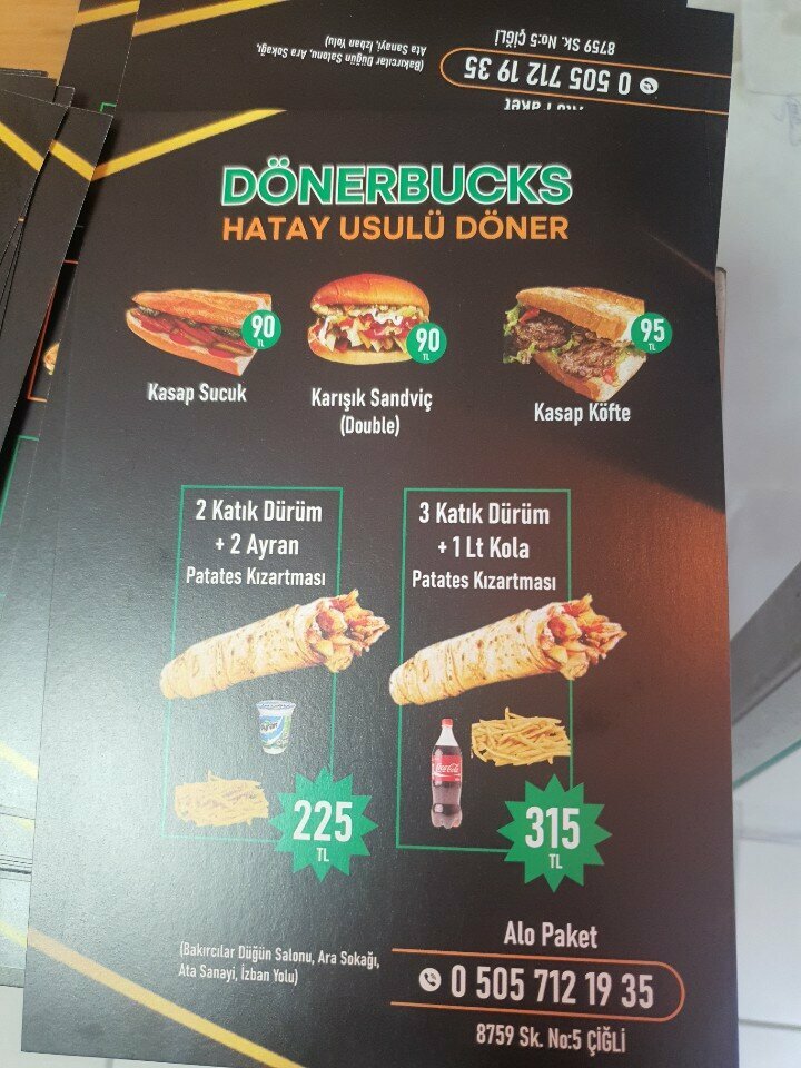 Restoran Döner Bucks, İzmir, foto