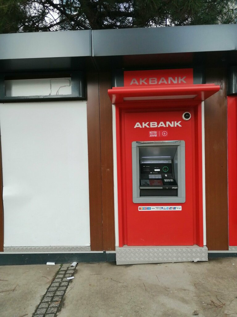 ATM'ler Akbank ATM, İstanbul, foto
