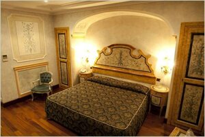 Hotel Villa San Pio (Via Santa Melania No:19), otel  Roma'dan