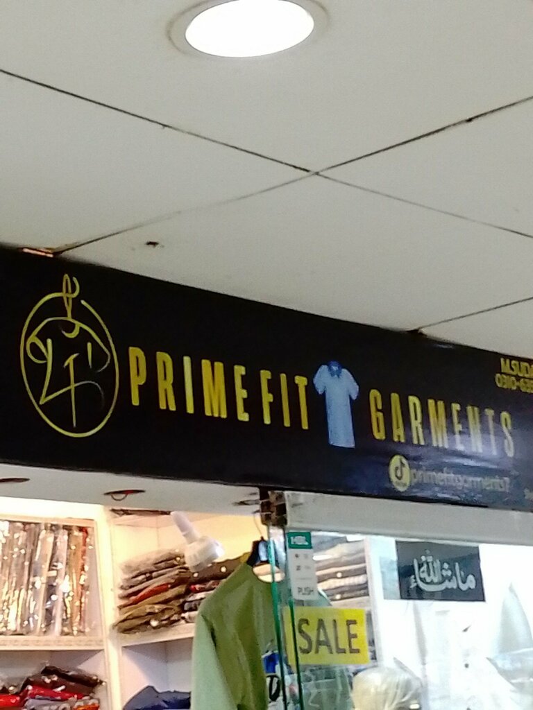 Dış giyim mağazası Prime Fit Garments, Karaçi, foto