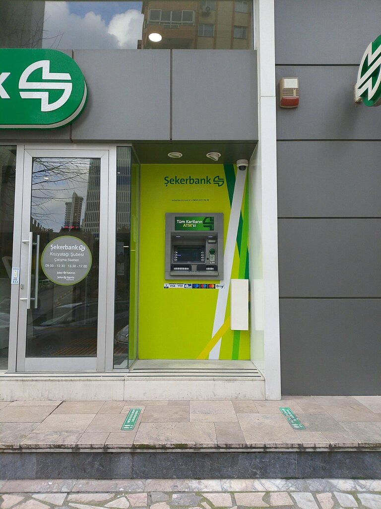 ATM'ler Şekerbank, İstanbul, foto