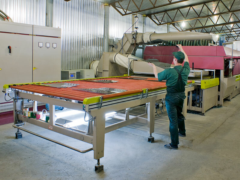 Cam ve cam ürün üreticisi Стекло-Люкс, Nijegorodskaya oblastı, foto