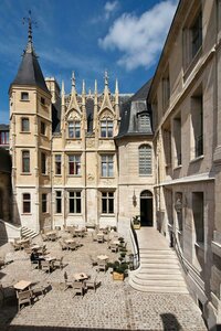 Hotel de Bourgtheroulde (Normandie, Département Seine-Maritime, Arrondissement de Rouen, Rouen, Place de la Pucelle d'Orléans, 15), otel  Rouen'dan