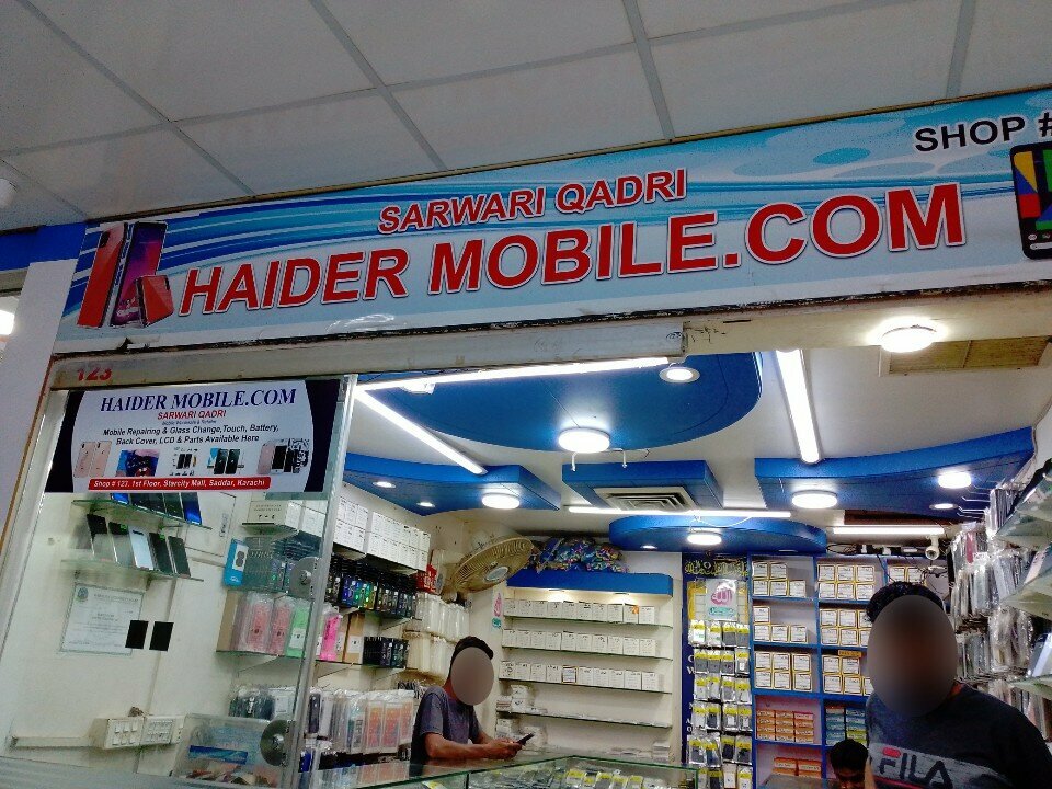 Elektronik eşya mağazaları Haider mobile.com, Karaçi, foto