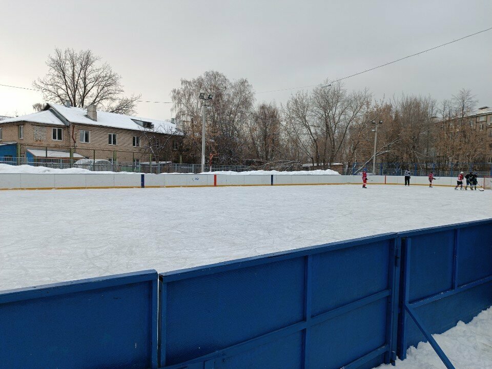 Buz pateni pistleri Ice rink, Kazan, foto