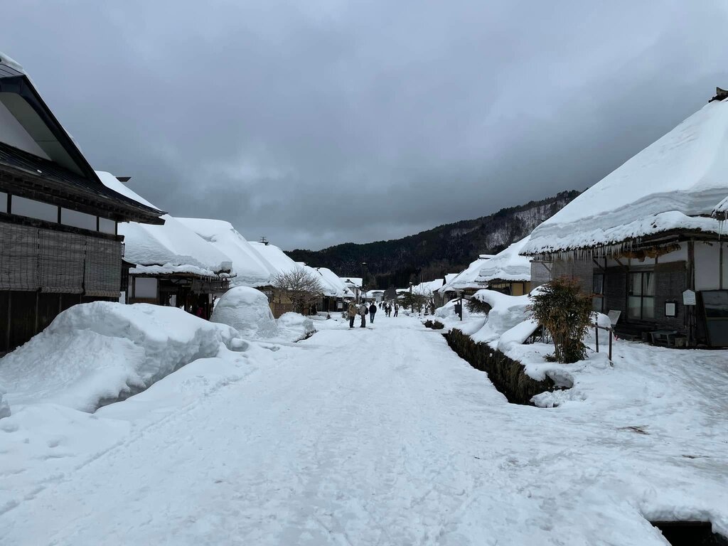 Turistik yerler 大内宿, , foto