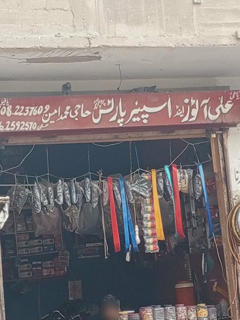 Otomobil yedek parçaları Swati auto's, Karaçi, foto