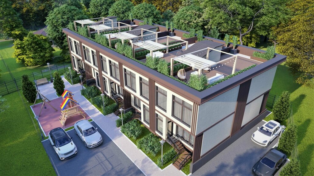 Konut blokları Merey Terrace, Almatı, foto