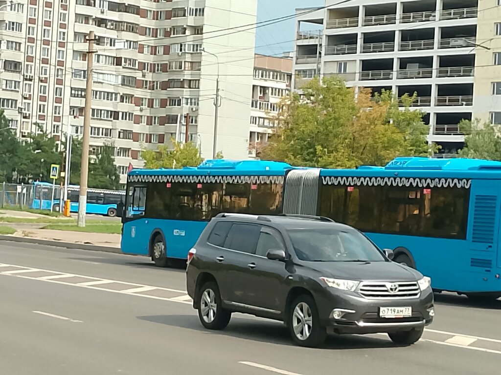 Toplu taşıma yönetimi ve bakımı Mosgortrans Avtostantsiya Privolnaya, Moskova, foto