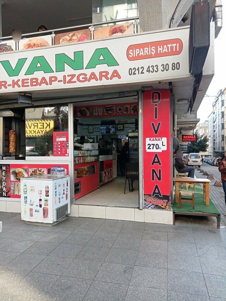 Fast food Divana Döner Kebap Izgara, İstanbul, foto