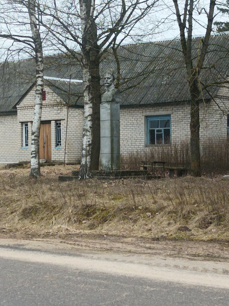 Anıt, heykel Василий Иванович Чапаев, Vitebskaya oblastı, foto