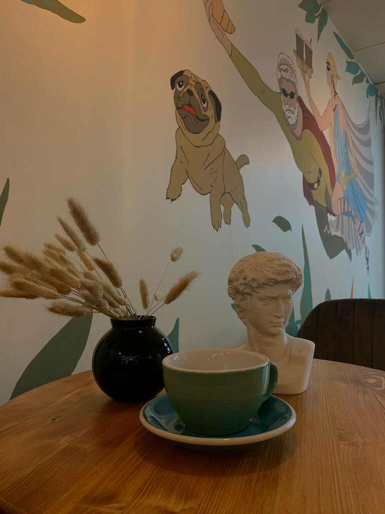 Kahve dükkanları B&D Cafe, Moskova, foto
