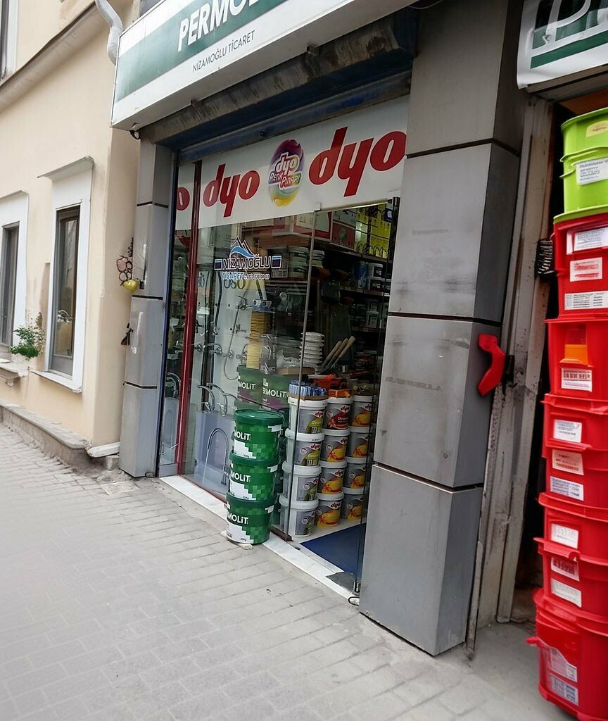 Boya ve cila malzemeleri üretim ve satış yerleri Nizamoğlu Boya Ticaret - Dyo, Eskişehir, foto