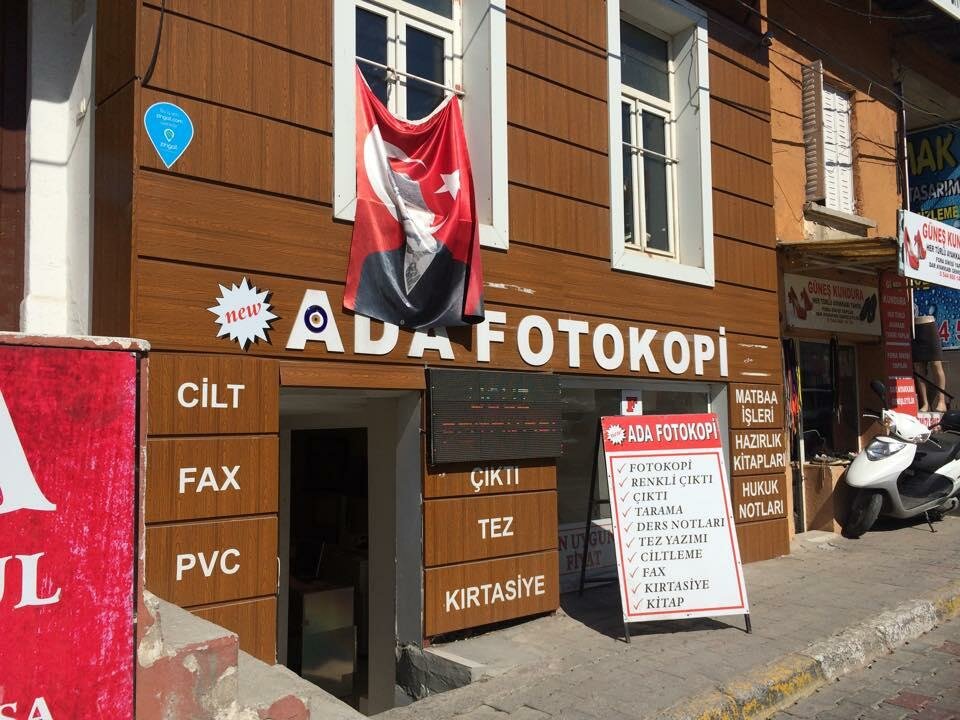 Fotokopi dükkanları Ada Fotokopi Merkezi, İzmir, foto