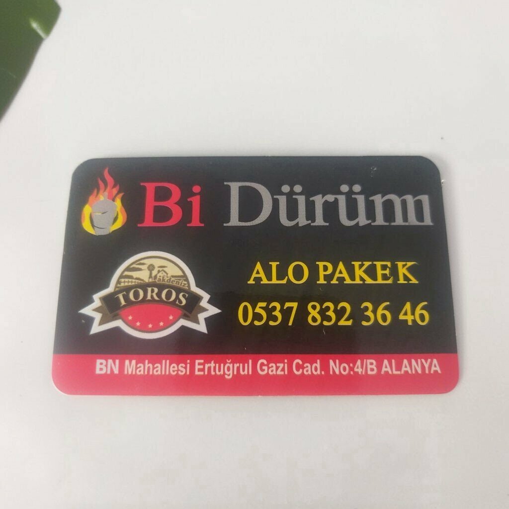 Restoran Bi Dürüm, Alanya, foto