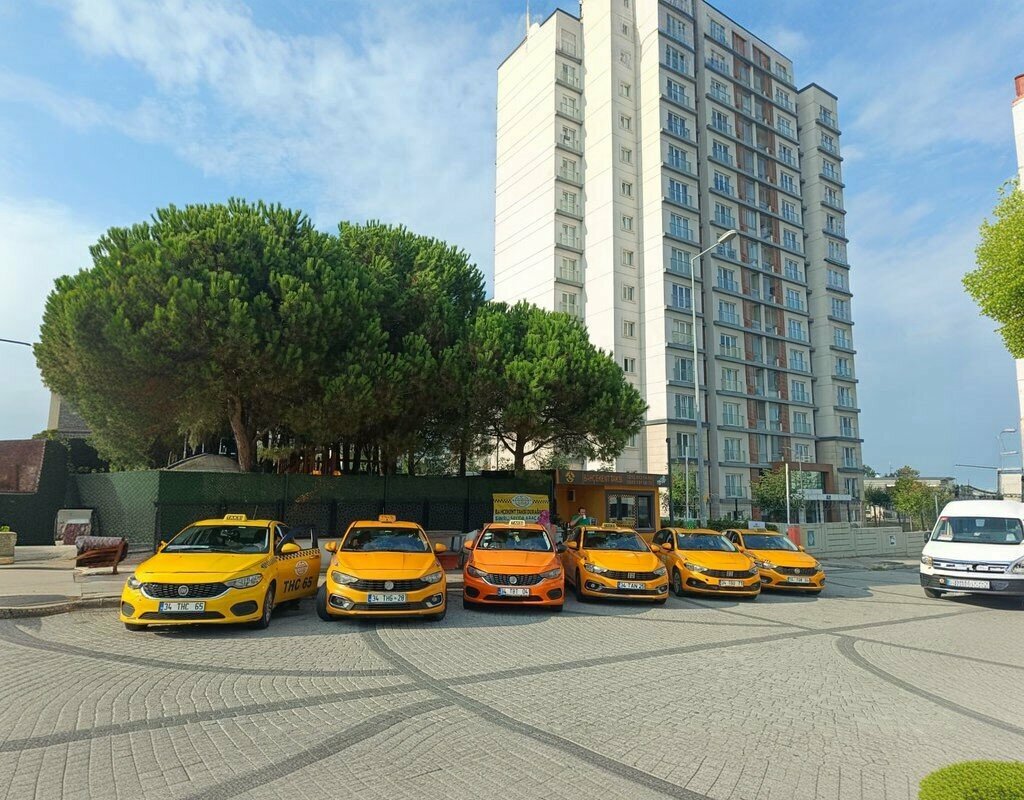 Taksi durağı Bahçekent Taksi, İstanbul, foto