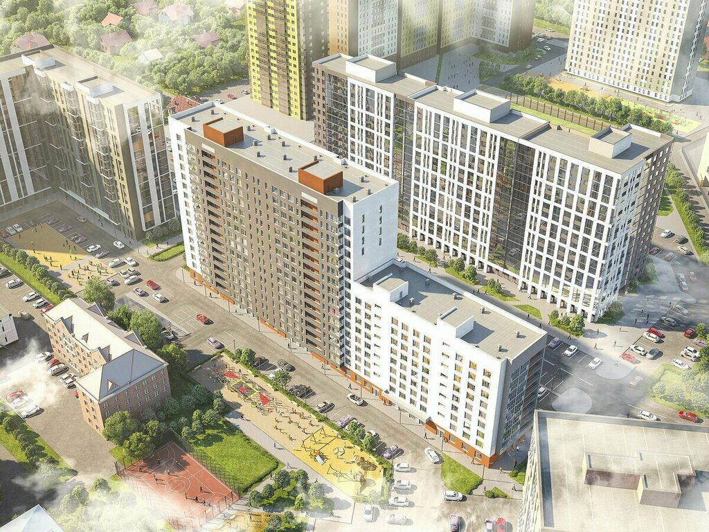 Konut blokları Тихий Центр-4, Verhniaya Pyşma, foto