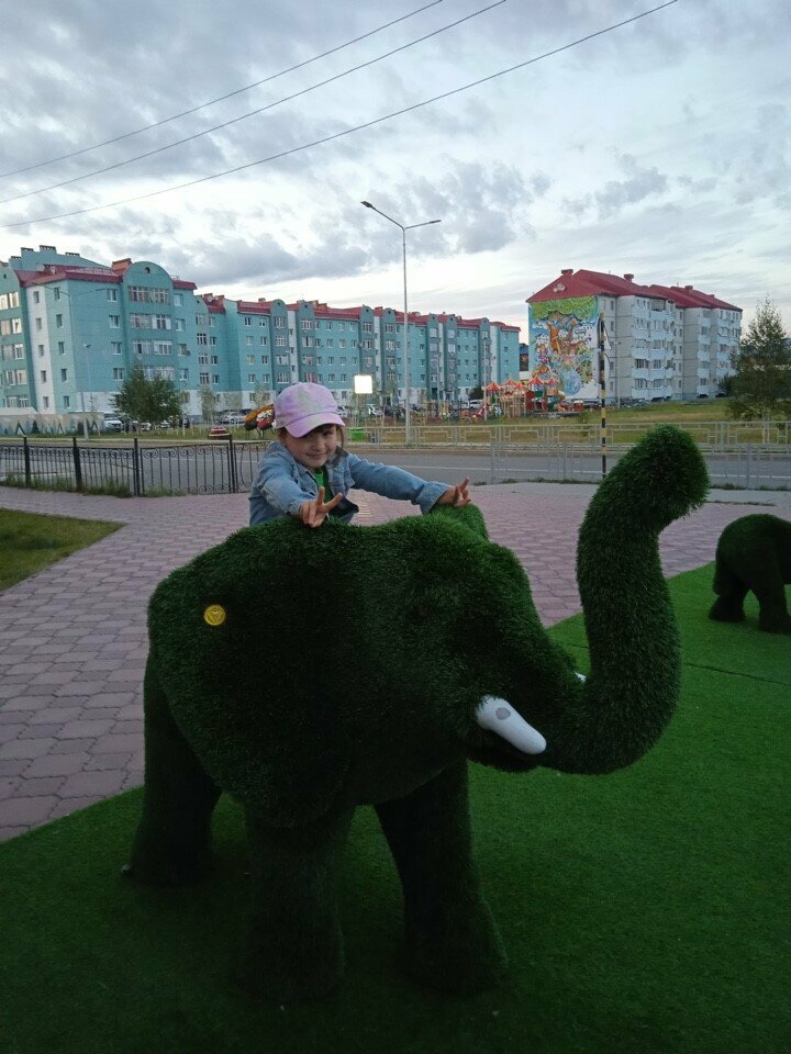 Oyun alanı Playground, Gubkinski, foto
