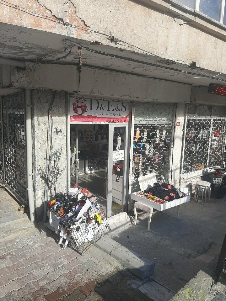 Çorap ve külotlu çorap mağazaları D & E & S, İstanbul, foto