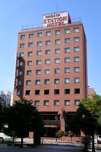 Niigata Station Hotel (Niigata Prefecture, Niigata, Chuo Ward, Benten, 1-2-10), otel  Niigata'dan