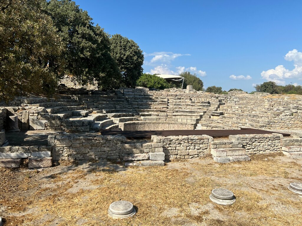 Turistik yerler Odeon, Çanakkale, foto