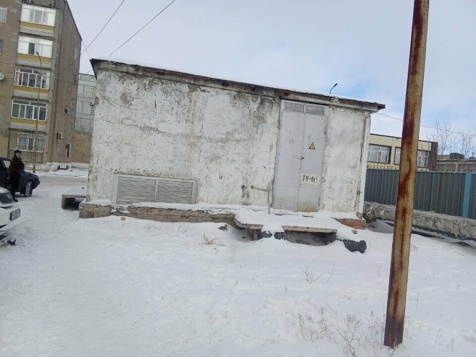 Enerji firmaları Transformer substation, Jezkazgan, foto