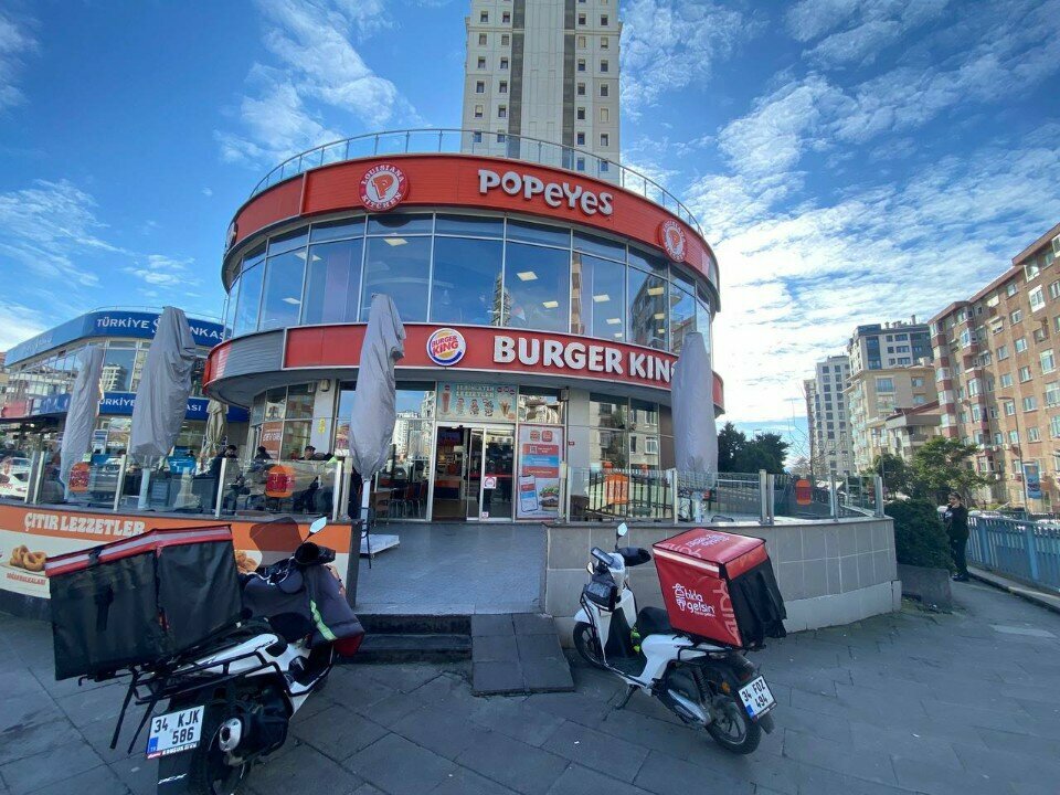 Fast food Burger King, İstanbul, foto
