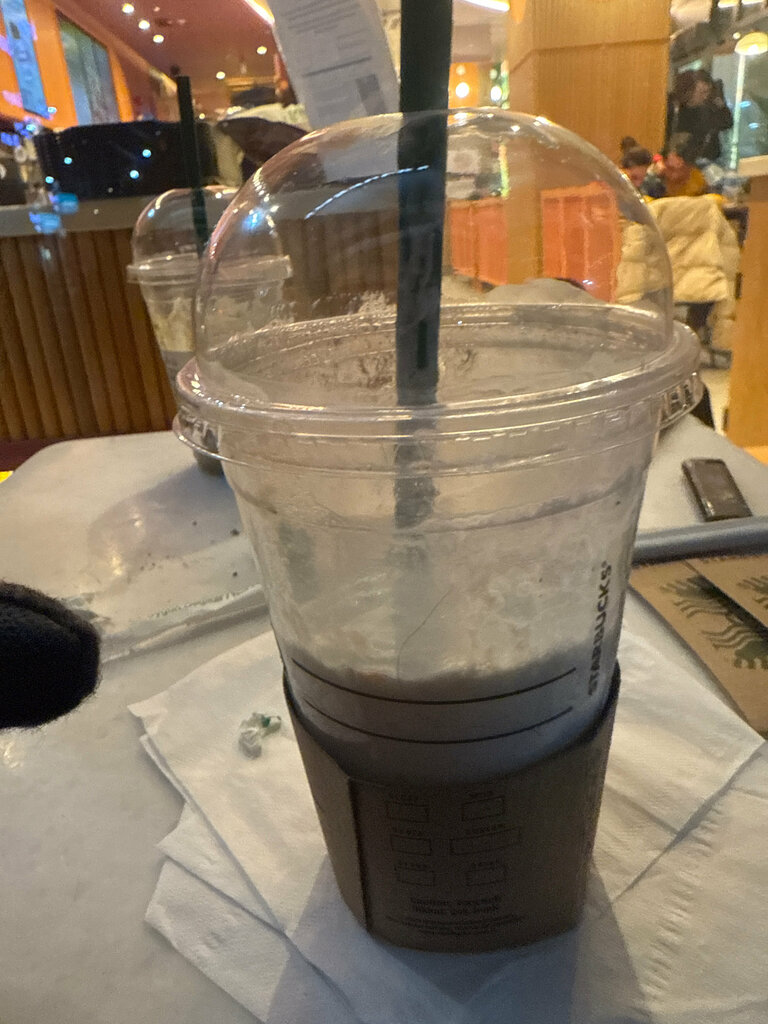 Kahve dükkanları Starbucks, İstanbul, foto