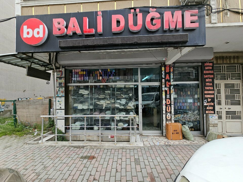 Tekstil endüstrisi için hammadde Bali Düğme, İstanbul, foto