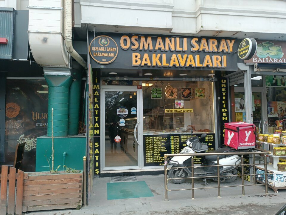 Pasta, şekerleme ve tatlı Osmanlı Saray Baklavaları, İstanbul, foto
