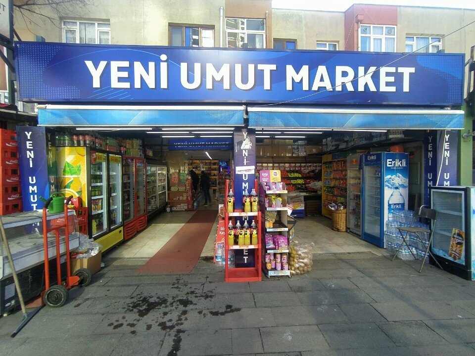 Market Yeni Umut Market, İstanbul, foto