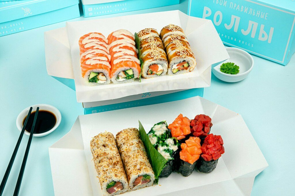 Hazır yemek teslim servisleri Yaposhkin Rolls, Novosibirsk, foto