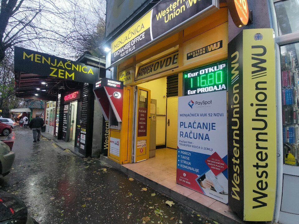 ATM'ler Moneyget, Belgrad, foto