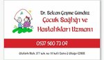 Dr. selcan Çeşme Gündüz (İzmir, Aliağa, Atatürk Mah., 377 Sok., 55A), özel muayenehaneler  Aliağa'dan
