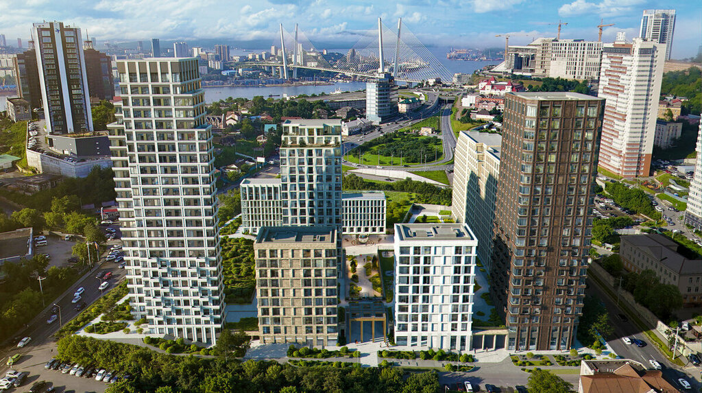 Konut blokları Philosophy, Vladivostok, foto