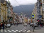 Innsbruck Westbahnhof (Tyrol, Innsbruck, Innsbruck), tren istasyonu  Innsbruck'tan