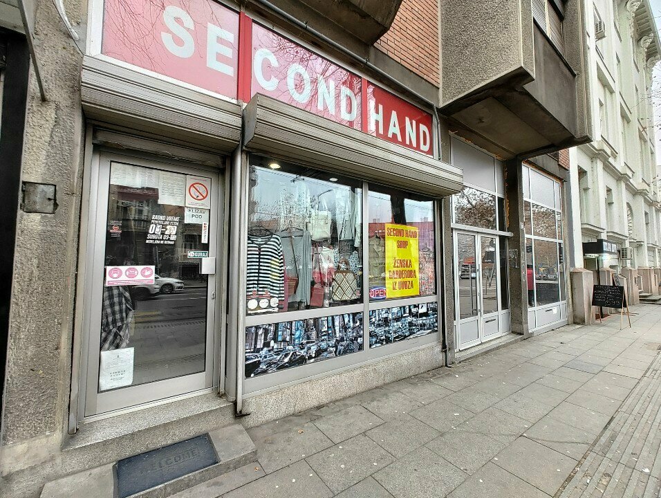 i̇kinci el eşya satışı Second Hand, Belgrad, foto