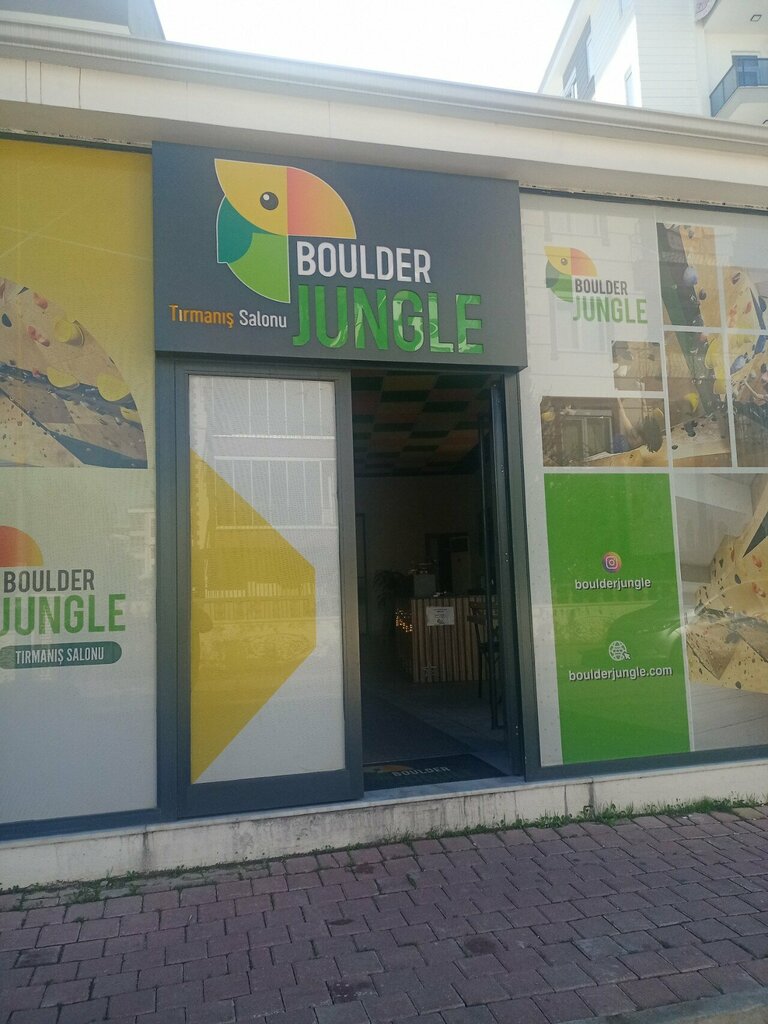 Tırmanma duvarı Boulder Jungle, Antalya, foto