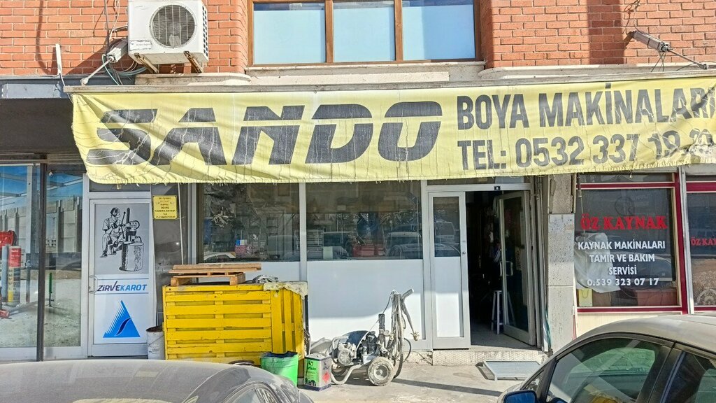 Boya ekipmanları Sando Boya Makinaları, Konya, foto