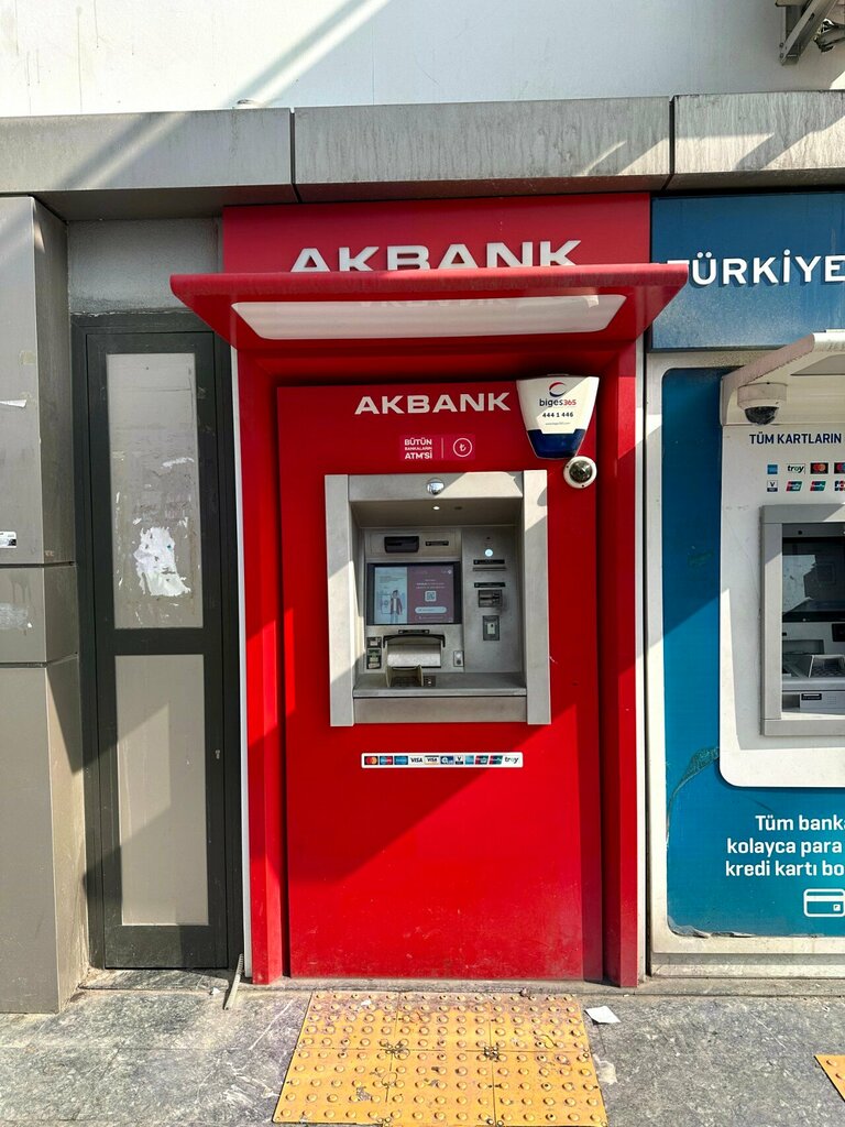 ATM'ler Akbank, İstanbul, foto