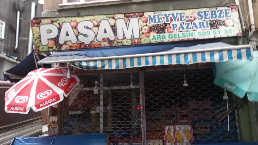 Manavlar Paşam Meyve - Sebze Pazarı, İstanbul, foto