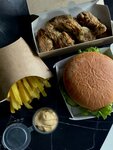 Burger Boss (Rodnikovaya ulitsa No:11Б, posyolok gorodskogo tipa Psebay), fast food  Krasnodarski krayından