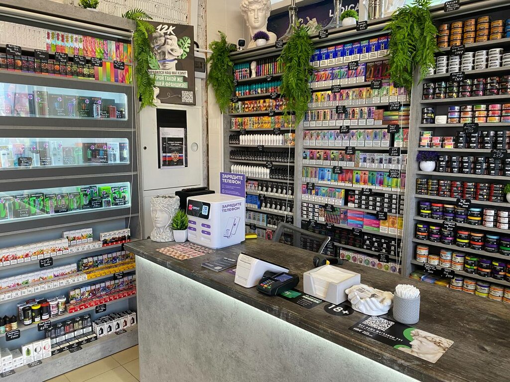 Elektronik sigara satış noktaları 12к Shop, Moskova ve Moskovskaya oblastı, foto