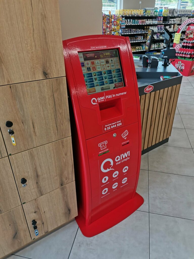 Ödeme terminali Qiwi, Kişinev, foto