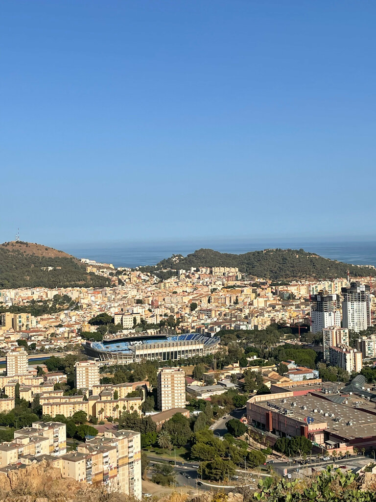 Dağ zirvesi Monte Coronado, Endülüs, foto