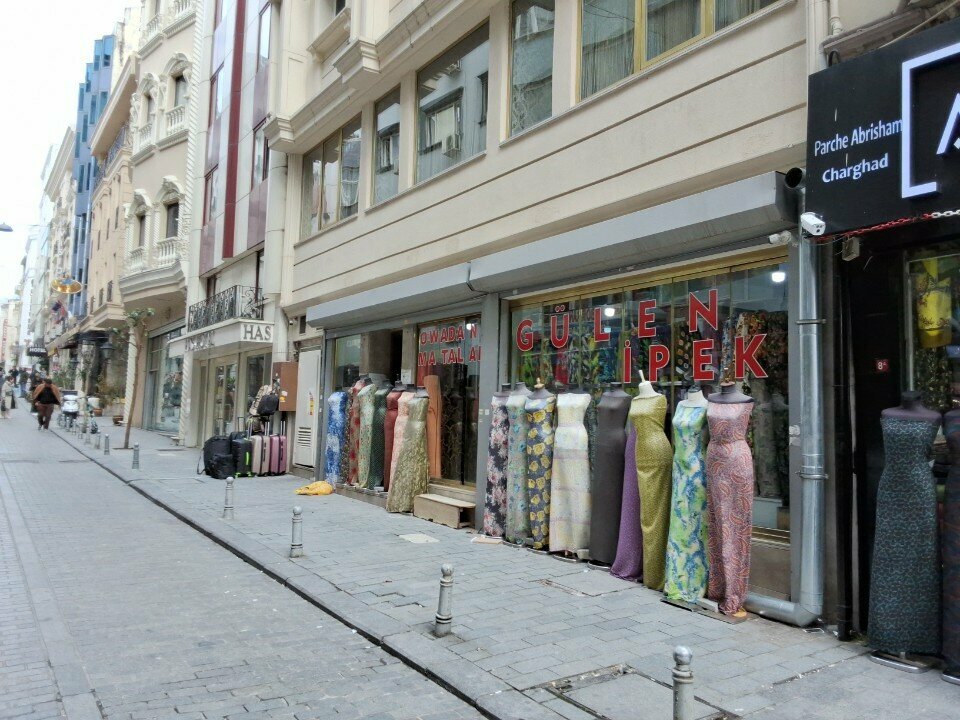 Kumaşçılar Gülen İpek, İstanbul, foto
