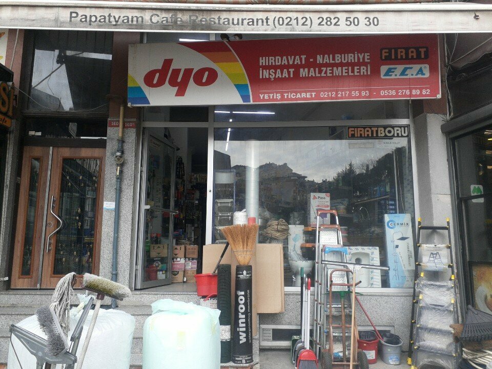 Yapı mağazası Dyo İnşaat Malzemeleri Hırdavat, İstanbul, foto