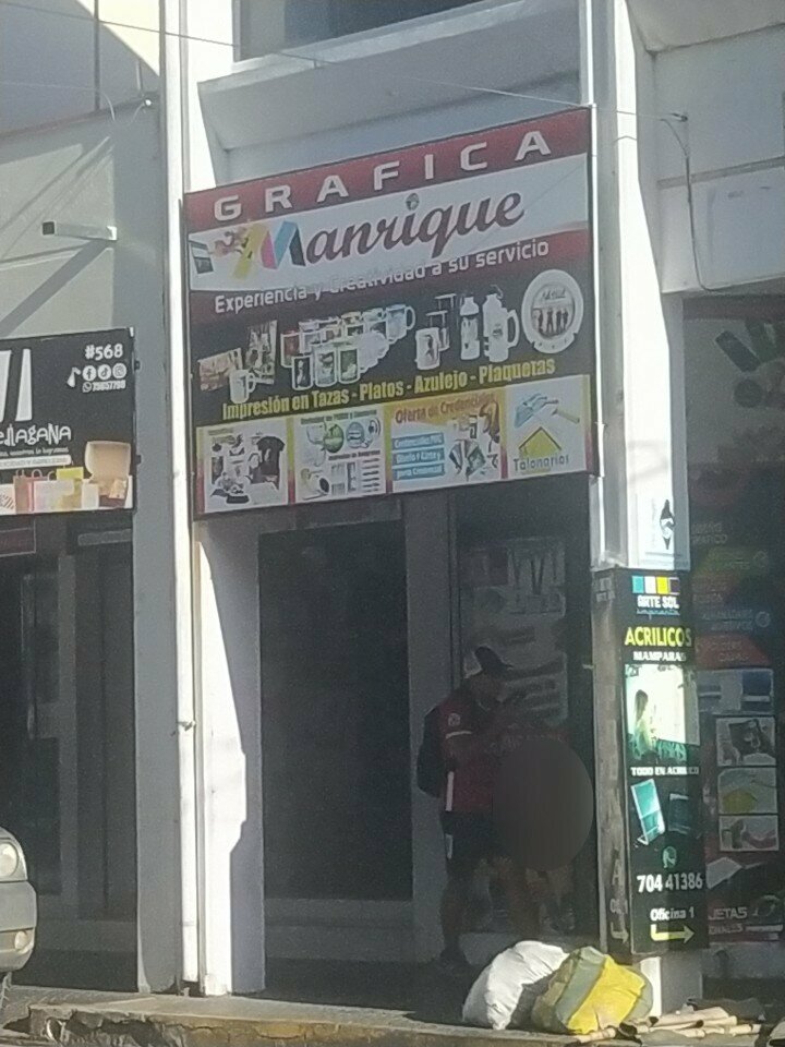 Fotokopi dükkanları Grafica Manrique, Santa‑Krus, foto