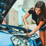Автомастерская (ulitsa Leonovka No:108, selo Dichnya), otomobil servisi  Kurskaya oblastından